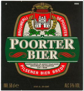 Drink Label: Poorter Bier (Brouwerij De Poorter, NetherlandsCol:NL-BEER ...