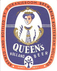 Drink Label: Queens (Oranjeboom Bierbrouwerij, NetherlandsCol:NL-BEER ...