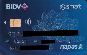 Bank Card: BIDV Napas Debit Card (BIDV, VietnamCol:VN-GM-0003