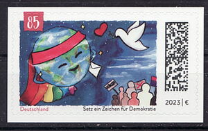 Stamp: Take A Stand For Democracy (Germany, Federal RepublicMi:DE 3772