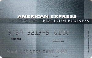 Tarjeta de Banco: American Express - Platinum Business (American ...