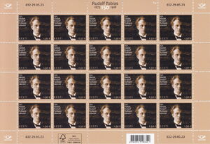 Stamp: Rudolf Tobias, Composer (EstoniaCol:EE 2023.05.29-01a