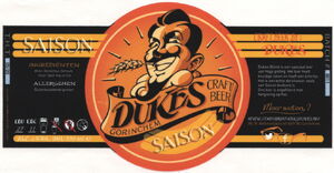 Drink Label: Dukes Saison (Stadsbrouwerij Dukes, NetherlandsCol:NL-BEER ...