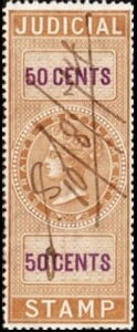 Stamp: Queen Victoria (1819-1901) (Straits Settlements: Revenue Stamps ...