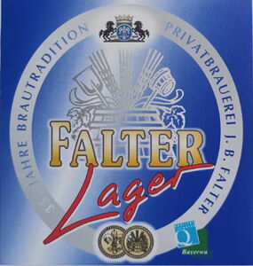 Drink Label: Falter Lager (Privatbrauerei J. B. Falter KG, Germany ...