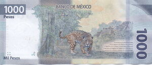 Banknote: 1,000 Pesos (Mexico(2017-2022 "Historical Identity and ...