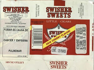 Cigarette Pack: Swisher Sweets (MexicoCol:MX-CT-0559