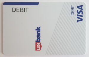 Bank Card: US Bank Temporary Debit Card (US Bank, United States of ...