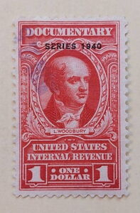 Stamp: Documentary - Levi Woodbury (1789-1851) (United States of ...