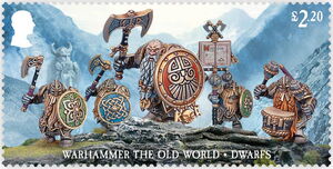 Stamp: Warhammer The Old World : Dwarfs (United Kingdom of Great ...