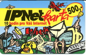 Functional Card: IPNet karta (Internet Access, Czech Republic(IPNet) Col:CZ-IPN-001