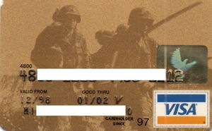 Bank Card: Army (MBNA America Bank, United States of AmericaCol:US-VI-1087