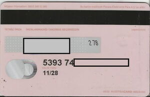 Bank Card: Rose Card (Papara Elektronik Para, Türkiye (Turkey)Col:TR-MC ...