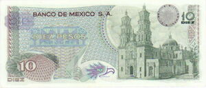 Banknote: 10 Pesos (Mexico(1969-1978 Issue) Wor:P-63f.1