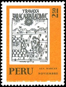 Stamp: 400th Anniversary Inca Calendar publication - November (Peru ...