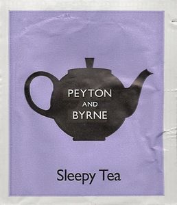 Tea Bag: Sleepy Tea (Peyton and Byrne, United Kingdom of Great Britain ...