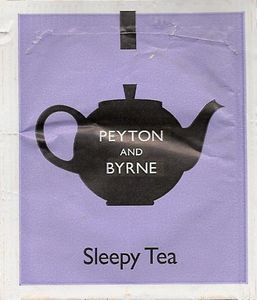 Tea Bag: Sleepy Tea (Peyton and Byrne, United Kingdom of Great Britain ...