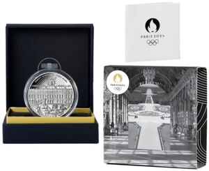 Coin: 10 Euro (Paris 2024 Olympic Games. Heritage Palace of Versailles ...