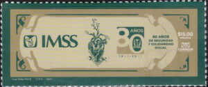 Stamp: Mexican Social Security Institute, 80 Years (Mexico(80th ...