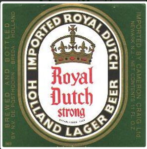 Drink Label: Royal Dutch Strong (De Posthoorn, NetherlandsCol:NL-BEER ...