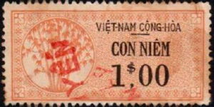 Stamp: Bamboo (Vietnam, South: Revenue Stamps(Revenue) Bar:VN-S R9