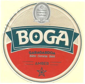 Drink Label: Boga Amper (Cerveza Garagardoa, SpainCol:ES-BEER-003814