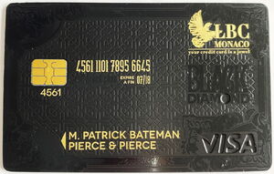 Bank Card: LBC Monaco Visa (LBC Monaco, MonacoCol:MC-VI-0001