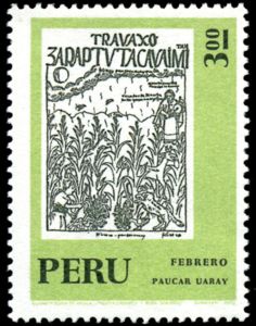Stamp: 400th Anniversary Inca Calendar publication - February (Peru ...