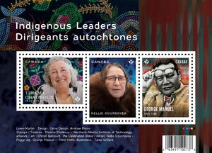Stamp: Indigenous Leaders of Canadian First Nations (Canada(Indigenous ...
