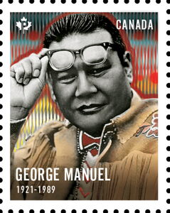 Stamp: George Manuel, First Nations Chief (Canada(Indigenous Leaders of ...