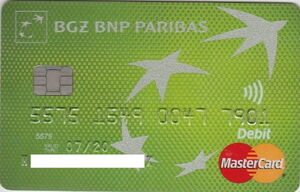 Bank Card: Mastercard (BGZ BNP Paribas, PolandCol:PL-MC-0265.08