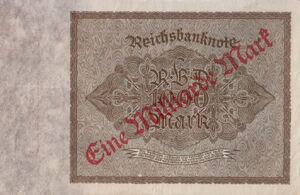 Banknote: 1 Milliarde Mark (Germany(1923 7th Issues - Reichsbanknote ...