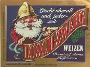 Drink Label: Losch-Zwerg Weizen (Brauerei Schimpfle GmbH & Co. KG, Germany, Federal RepublicCol ...
