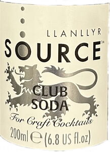 Drink Label: Llanllyr Source Club Soda (Llanllyr Water Co. Ltd ...