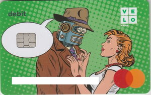 Bank Card: Mastercard (VeloBank, PolandCol:PL-MC-0836