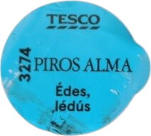 Fruit Sticker: Tesco Piros Alma 3274 (HungaryCol:HU-FR-00025