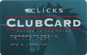 Functional Card: Clicks Club Card (Shops - Cosmetics and Perfumery ...