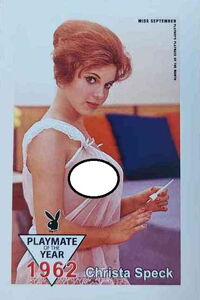 Pocket Calendar: Christa Speck 1962 (Bulgaria(Playboy) Col:BUL-2023 ...
