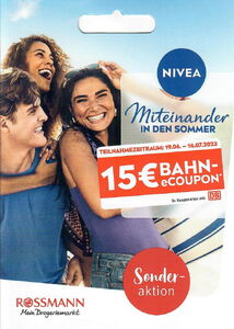 Functional Card: NIVEA + Bahn-eCoupon (Pharmacies and Drugstores ...