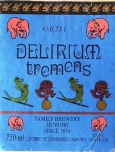 Drink Label: 4 Pink Elephants (Brasserie Familiale, BelgiumCol:BE-BEER ...