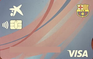 Tarjeta de Banco: Visa Barça (Caixabank, EspañaCol:ES-GM-0430