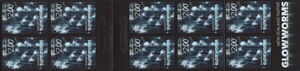 Stamp: Ruakuri Cave booklet pane (New Zealand(Native Glowworms) Sg:NZ 3759a