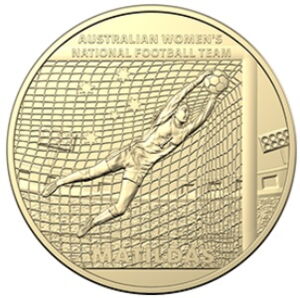 Coin: 1 Dollar (Matildas - Women's World Cup 2023 - Goal Keeping ...