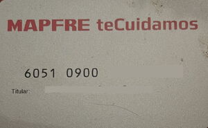Functional Card: Mapfre - Te Ciudamos (Insurance, Spain(Mapfre) Col:ES ...