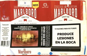 Cigarette Pack: Marlboro Crafted (ArgentinaCol:AR-CT-4434