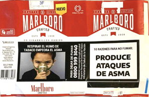 Cigarette Pack: Marlboro Crafted (ArgentinaCol:AR-CT-4436