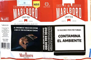 Cigarette Pack: Marlboro Crafted (ArgentinaCol:AR-CT-4439