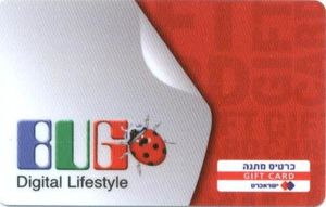 Gift Card: Bug - Digital Lifestyle (Bug, Israel) (Bug) Col:ISR-Bug-0005