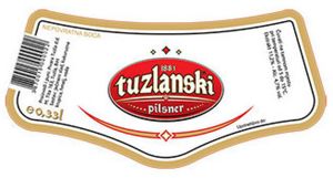 Etikete pića: Tuzlanski Pilsner (Tuzlanska pivara, Bosna i ...