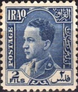 Stamp: King Ghazi I (1912-1939) (Iraq(King Ghazi I) Mi:IQ 80,Sn:IQ 62 ...